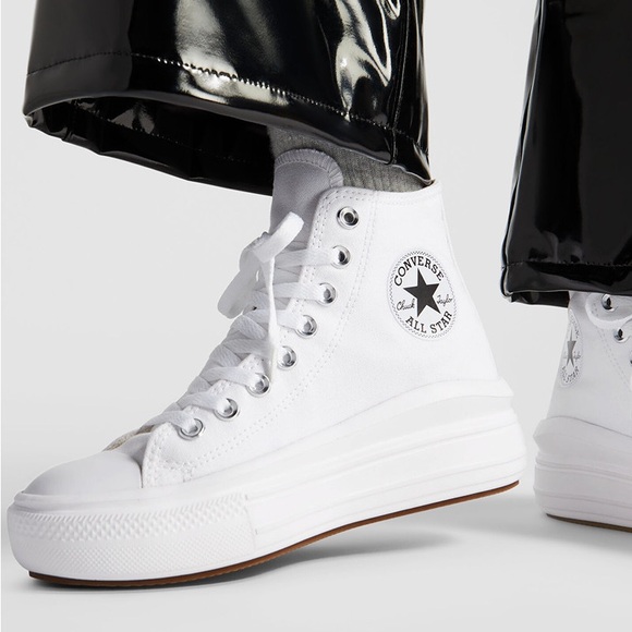 Converse | Shoes | Converse Womens Chuck Taylor All Star Move Hi ...